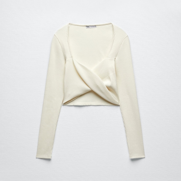 Zara | Tops | Zara Crop Top | Poshmark